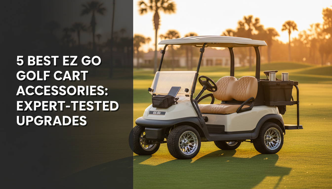 5 Best EZ Go Golf Cart Accessories: Expert-Tested Upgrades