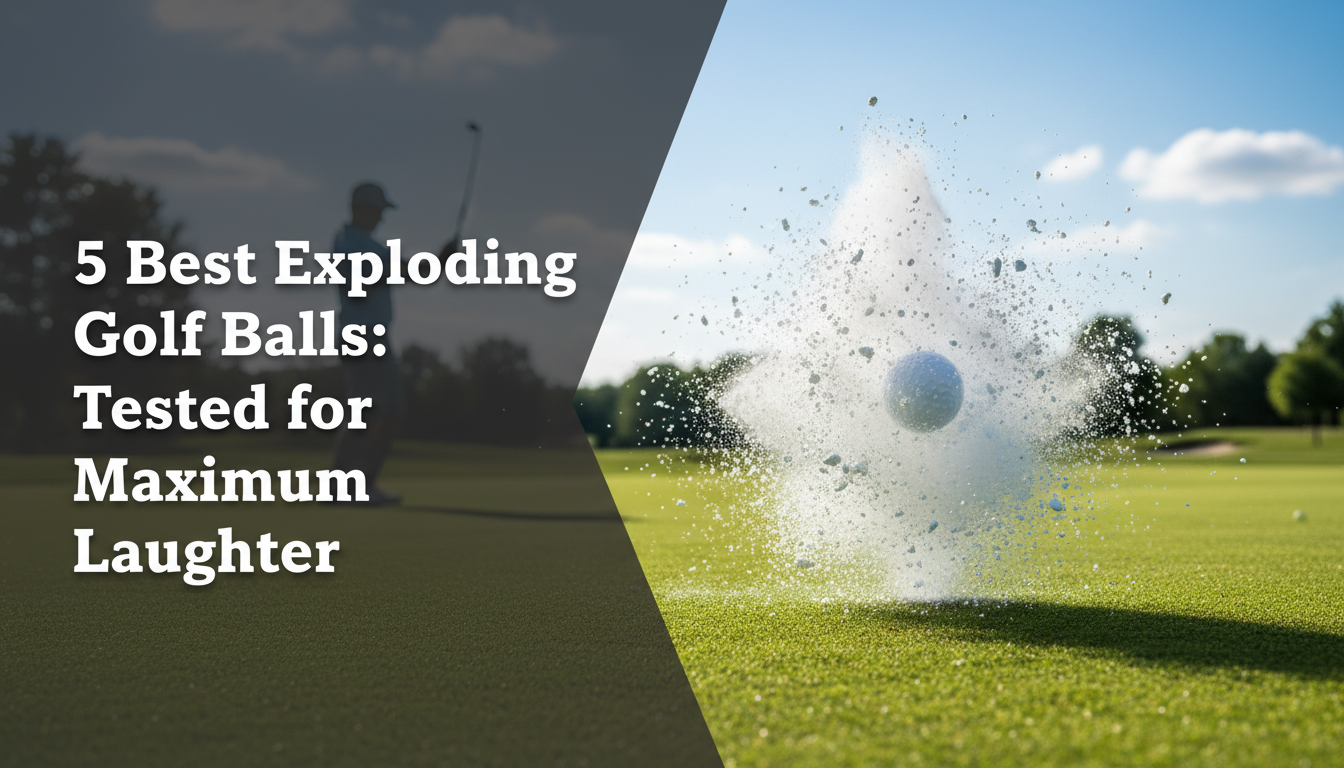 5 Best Exploding Golf Balls: Tested For Maximum Laughter