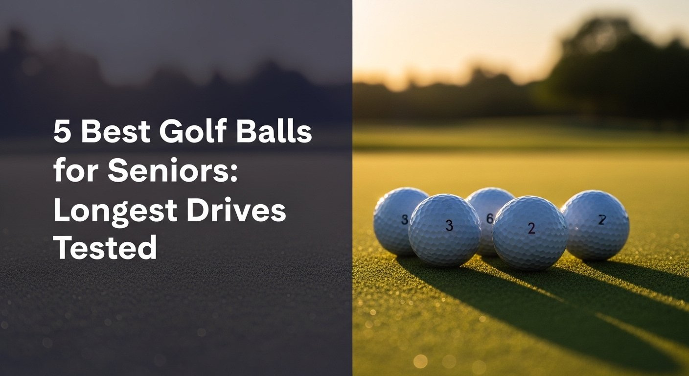 5 Best Golf Balls For Seniors: Longest Drives 2026 Tested