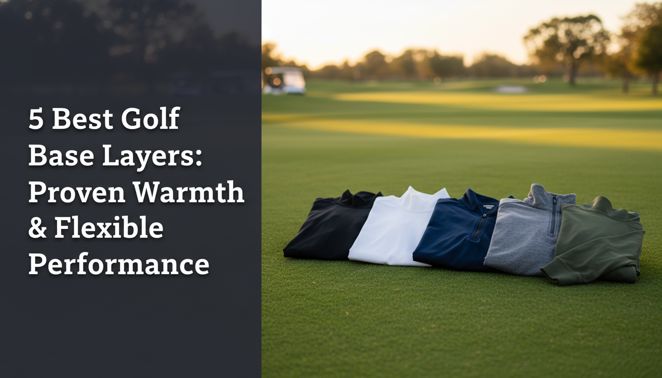 5 Best Golf Base Layers In 2026: Proven Warmth & Flexible Performance