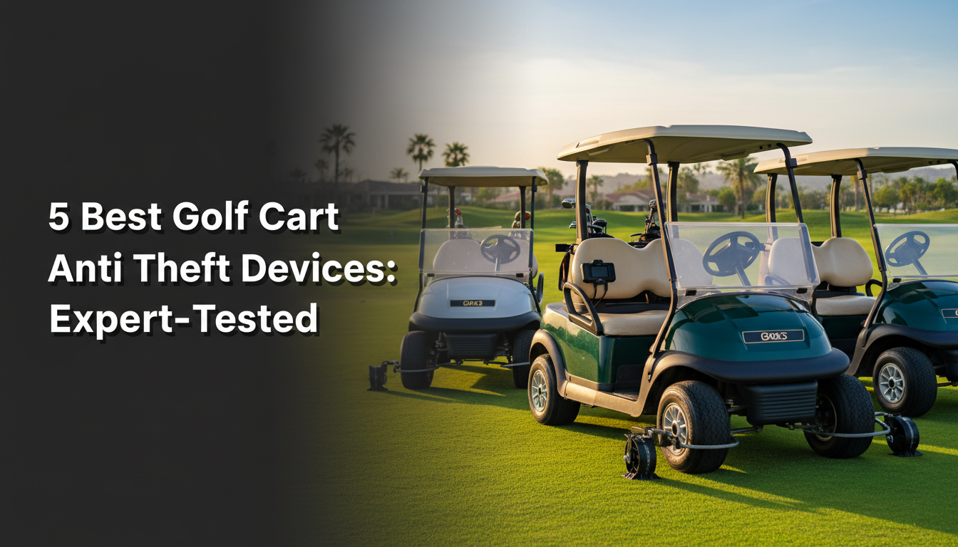 5 Best Golf Cart Anti Theft Devices In 2026: Expert-Tested