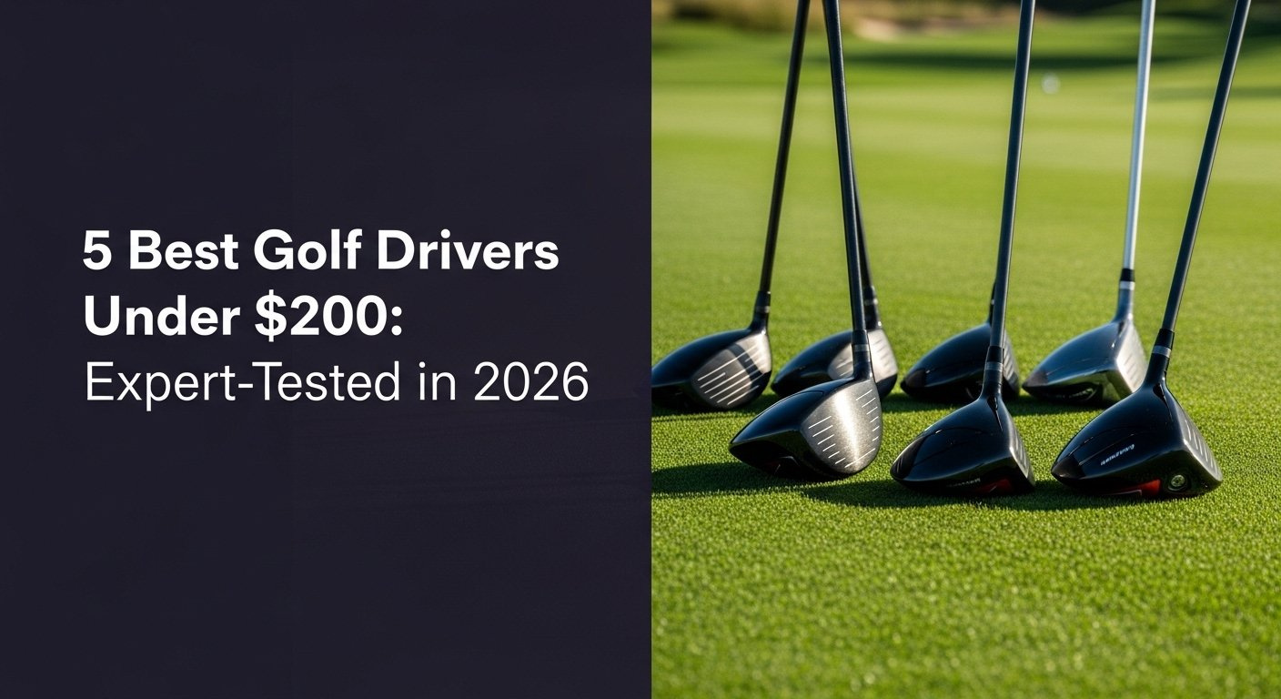 5 Best Golf Drivers Under $200: Expert-Tested In 2026