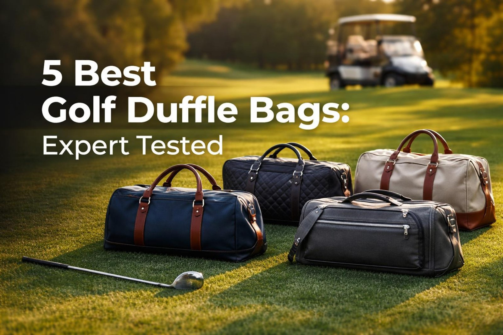 5 Best Golf Duffle Bags: Expert Tested In 2026