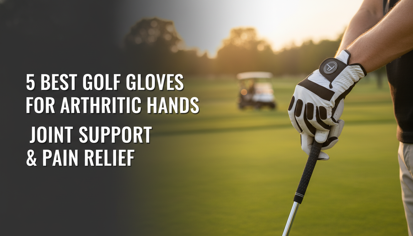 5 Best Golf Gloves For Arthritic Hands: Joint Support & Pain Relief