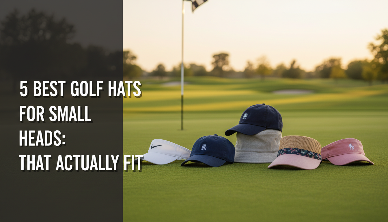 5 Best Golf Hats For Small Heads: That Actually Fit