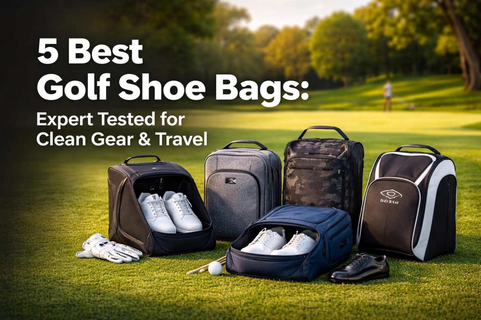 5 Best Golf Shoe Bags: Expert Tested For Clean Gear & Travel