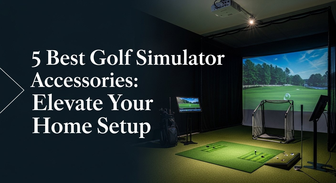 5 Best Golf Simulator Accessories: Elevate Your Home Setup