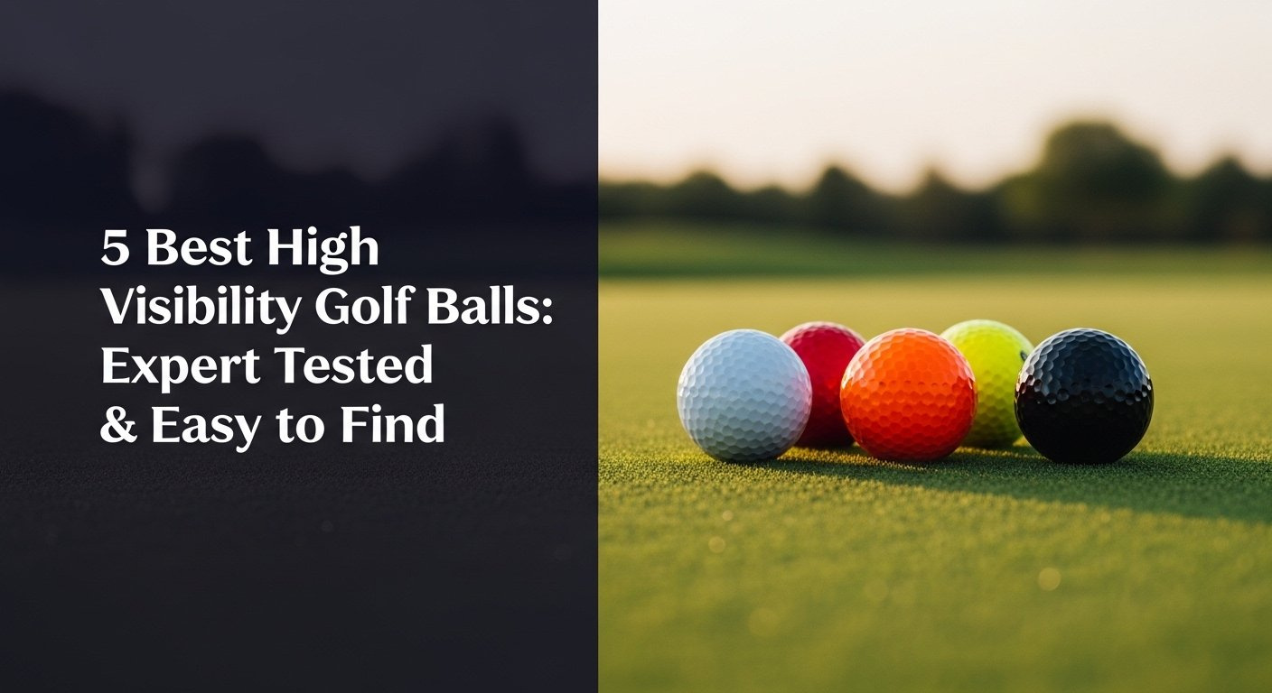 5 Best High Visibility Golf Balls: Expert Tested & Easy To Find