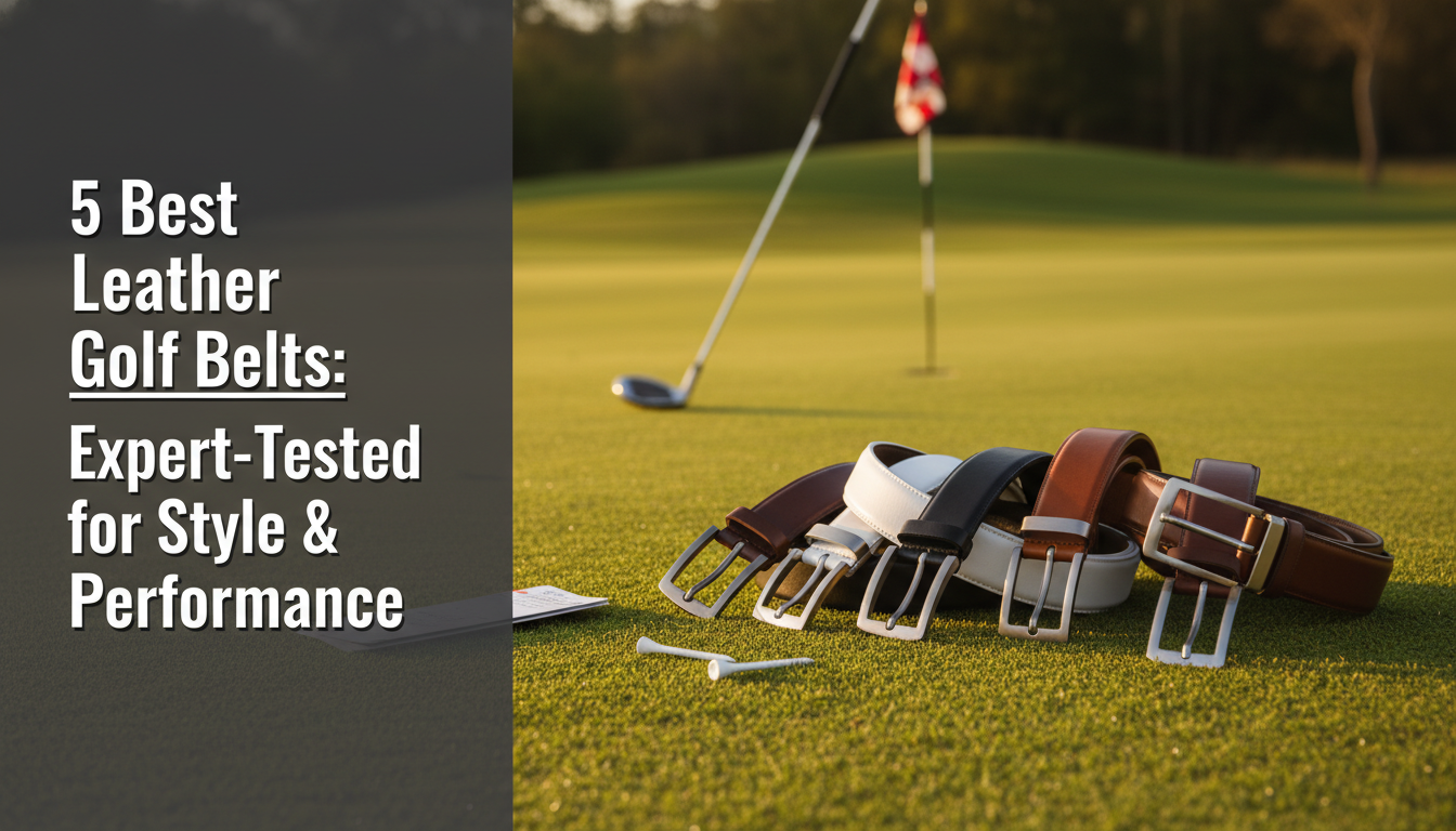 5 Best Leather Golf Belts: Expert-Tested For Style & Performance