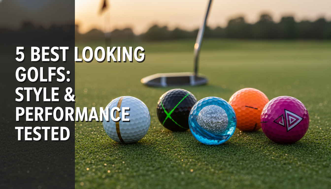 5 Best Looking Golf Balls: Style & Performance Tested
