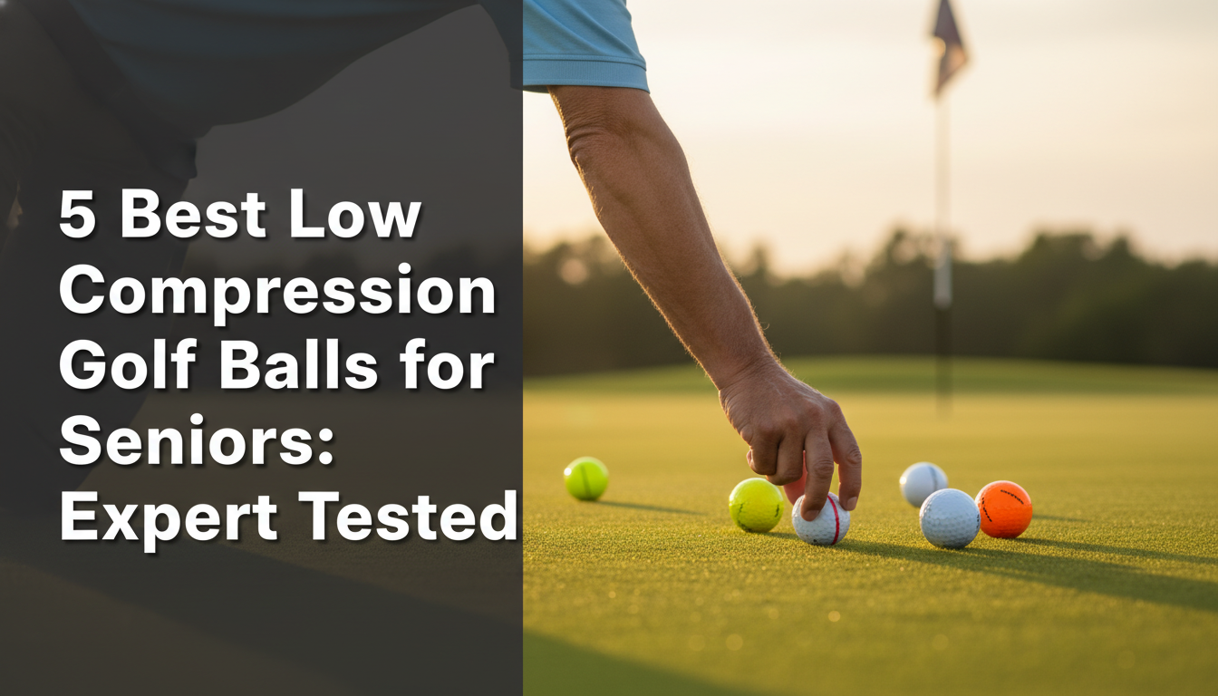 5 Best Low Compression Golf Balls For Seniors: Expert Tested 2026