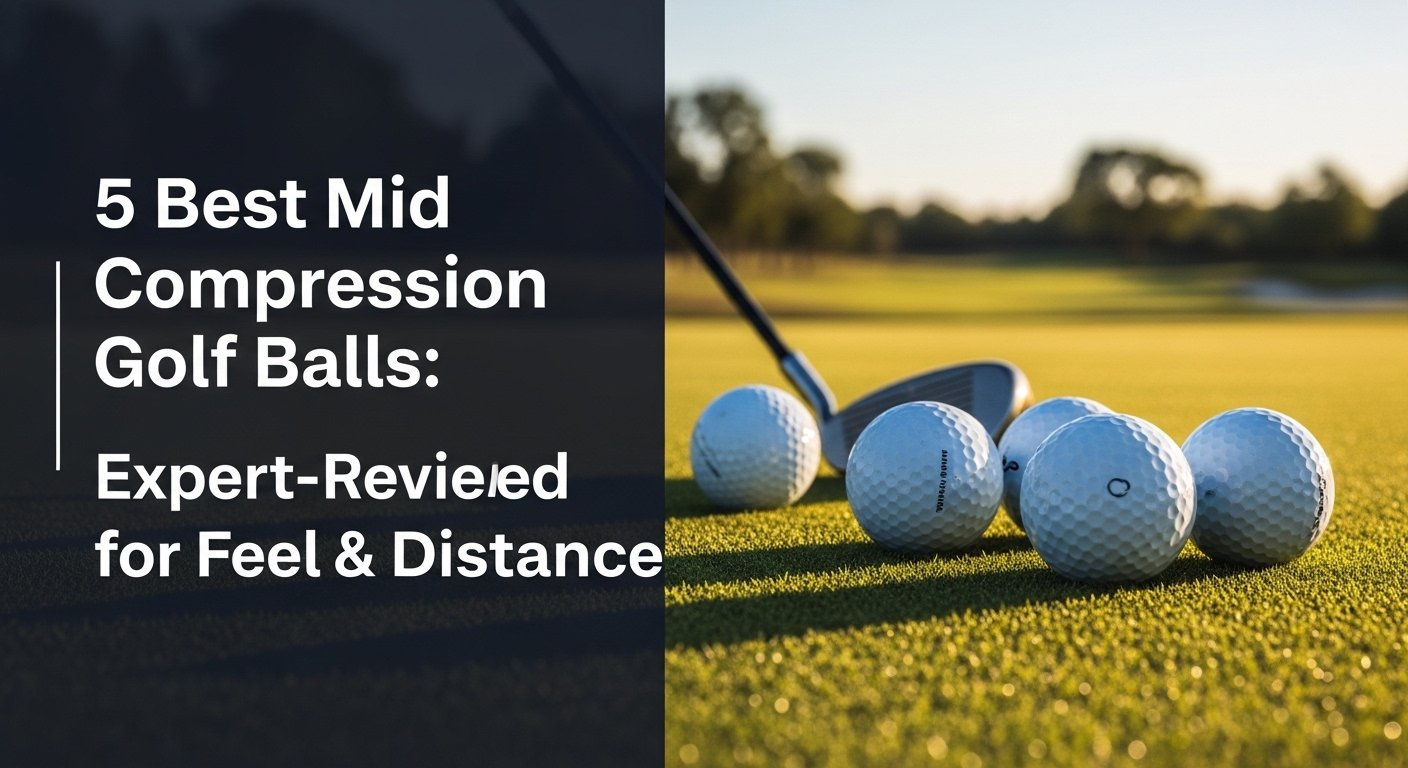 5 Best Mid Compression Golf Balls: Expert-Reviewed For Feel & Distance 2026