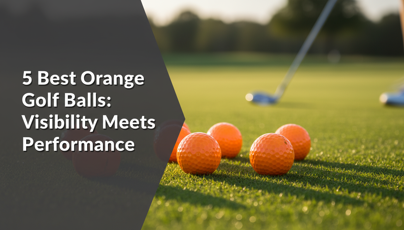 5 Best Orange Golf Balls: Visibility Meets Performance