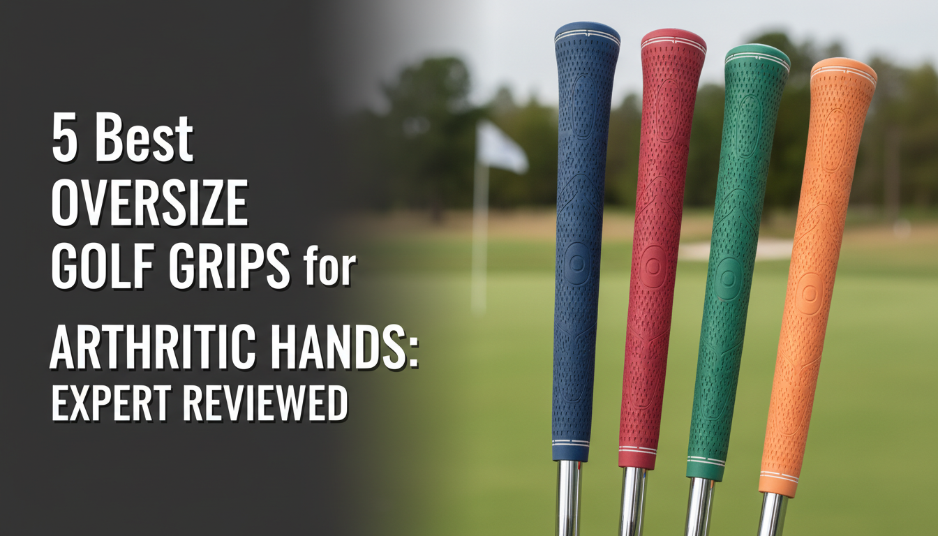 5 Best Oversize Golf Grips For Arthritic Hands: Expert Reviewed
