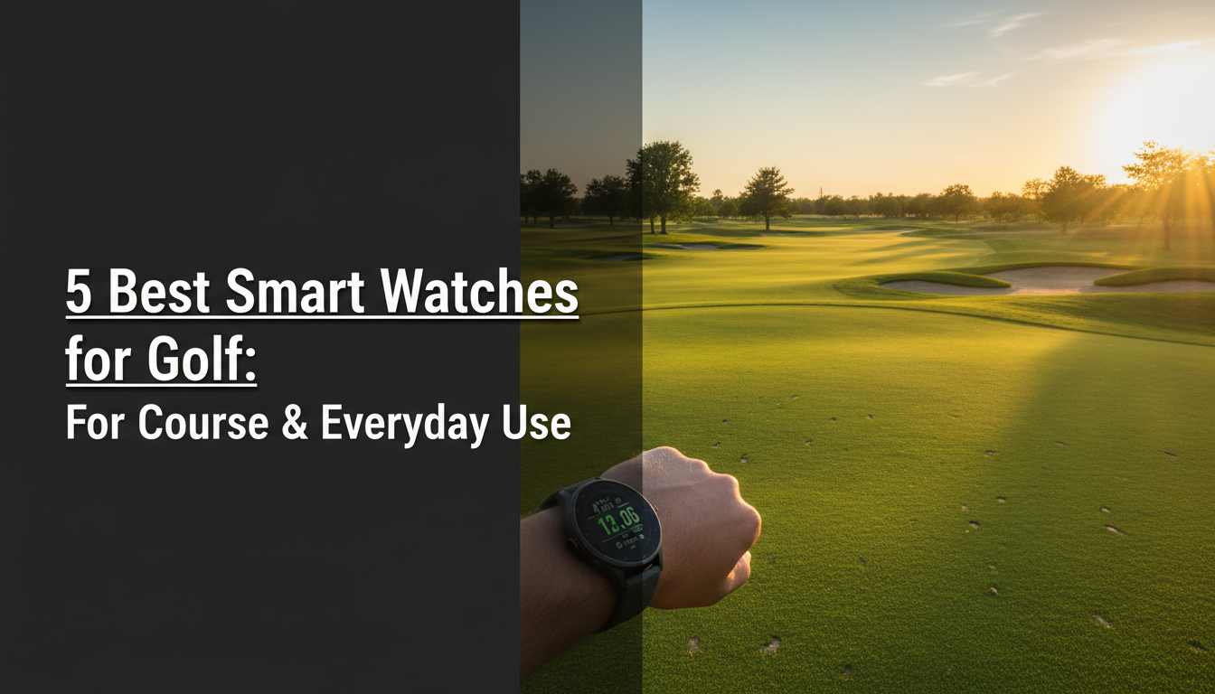 5 Best Smart Watches For Golf: For Course & Everyday Use