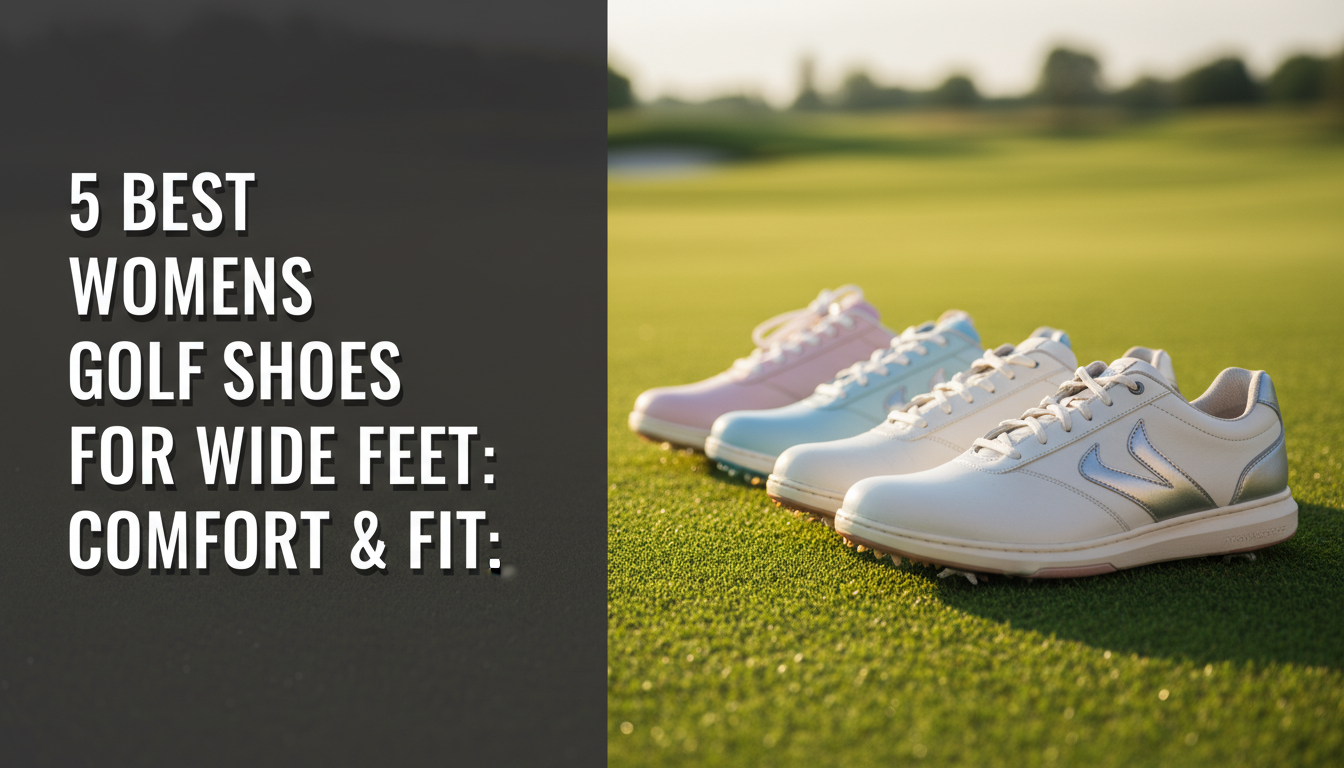 5 Best Womens Golf Shoes For Wide Feet: Comfort & Fit In 2026