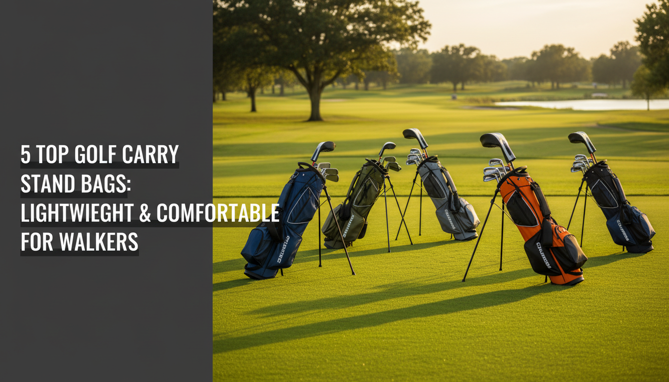 5 Top Golf Carry Stand Bags: Lightweight & Comfortable For Walkers 2026