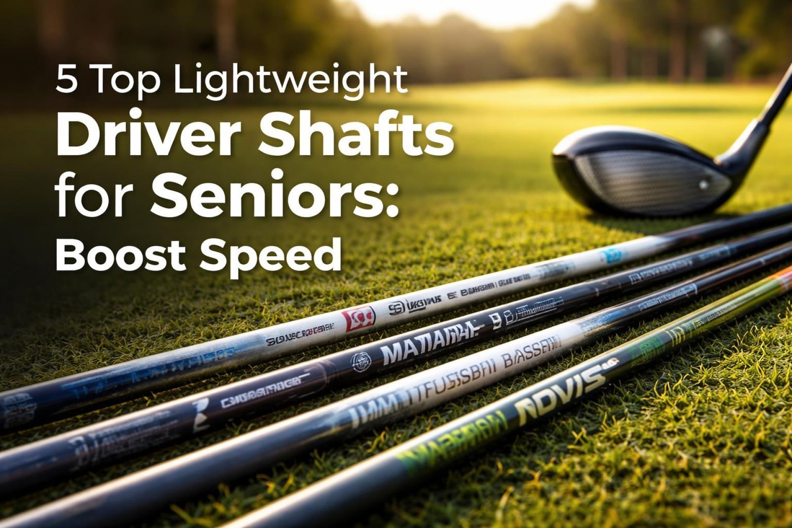 5 Top Lightweight Driver Shafts For Seniors: Boost Speed 2026