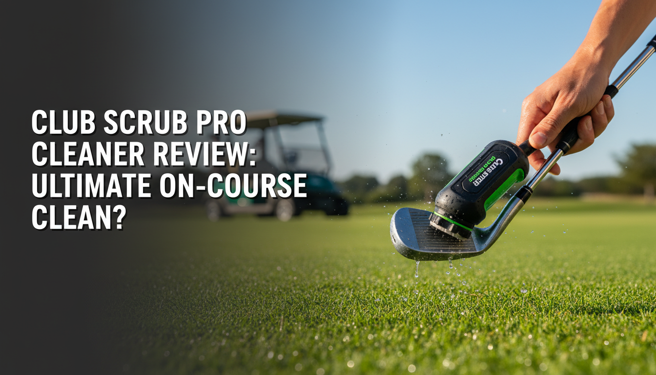 Club Scrub Pro Cleaner Review: Ultimate On-Course Clean?