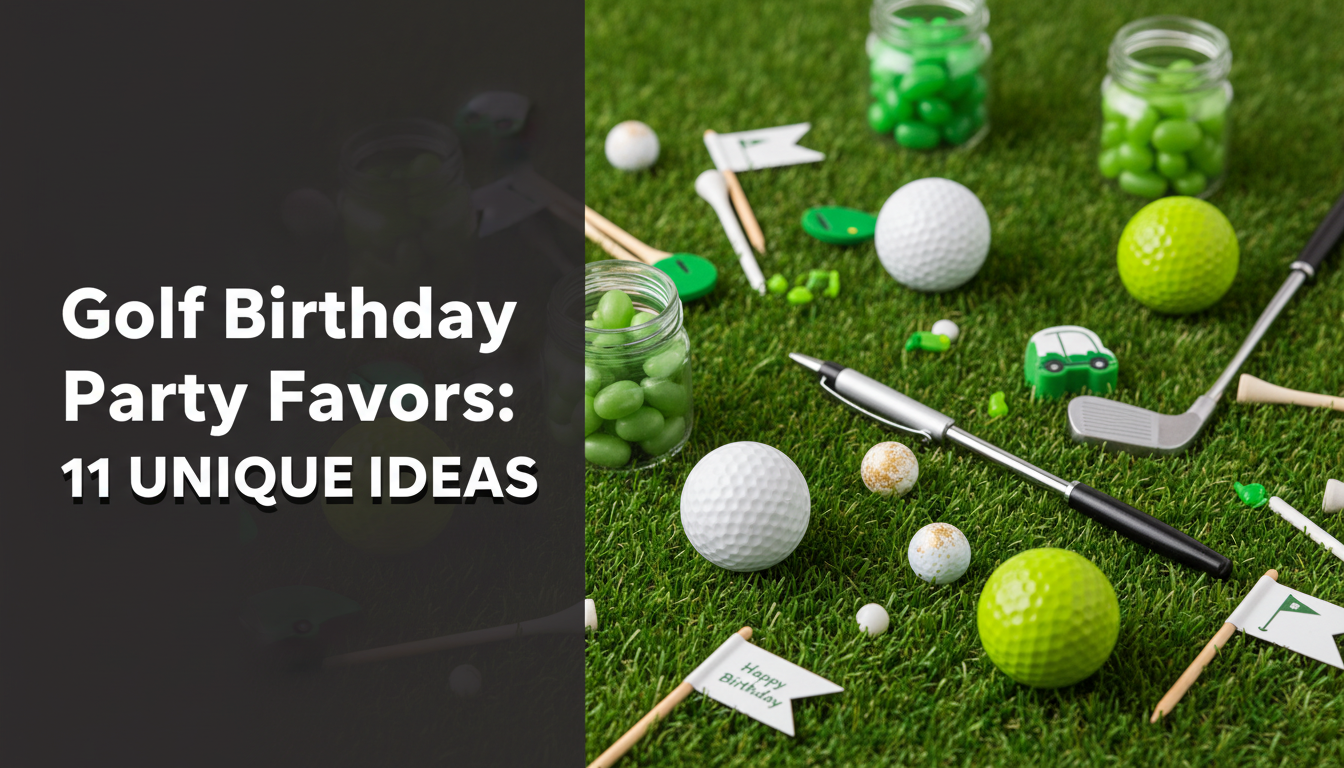 Golf Birthday Party Favors: 11 Unique Ideas For 2026