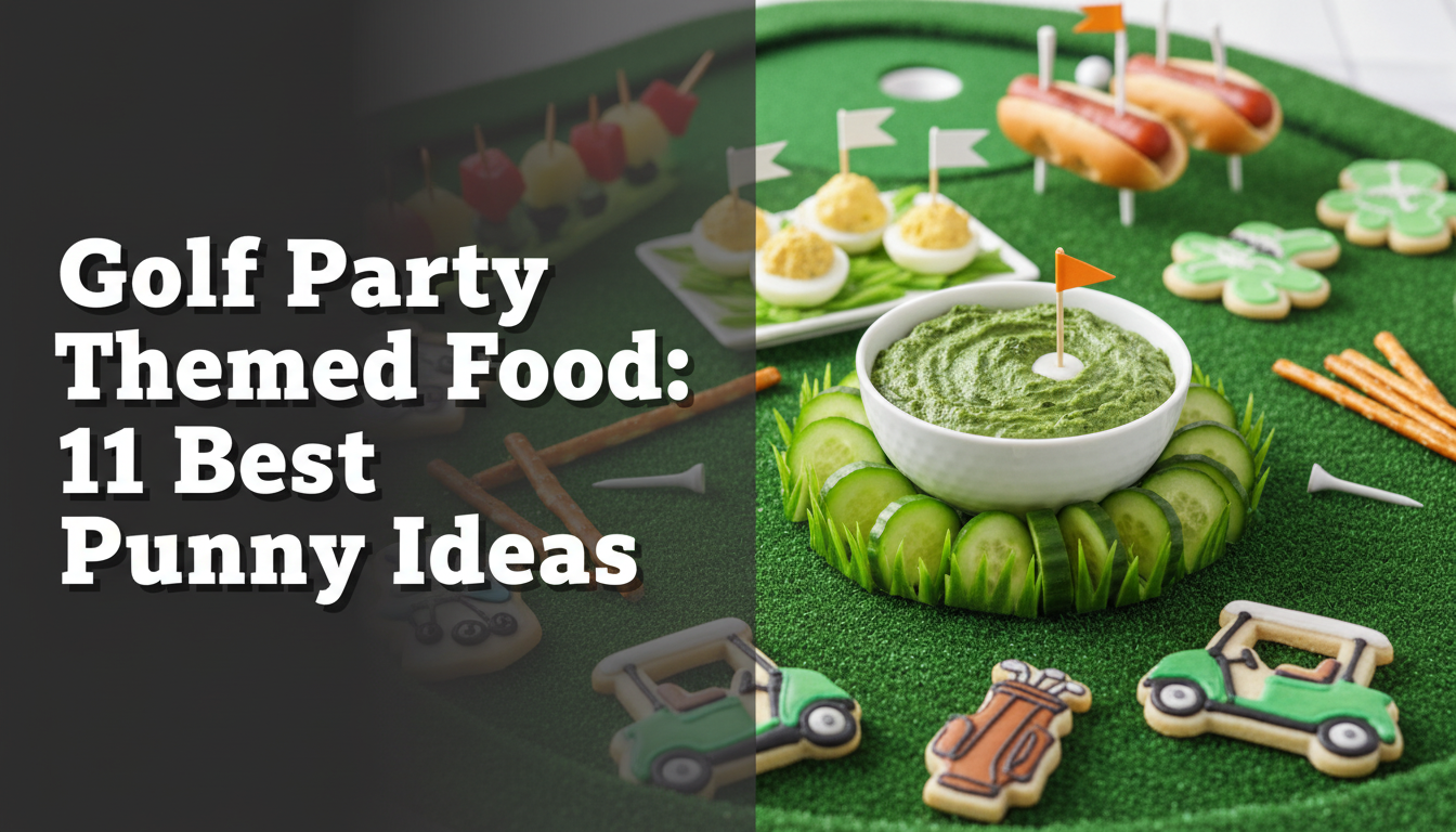 Golf Party Themed Food: 11 Best Punny Ideas For 2026