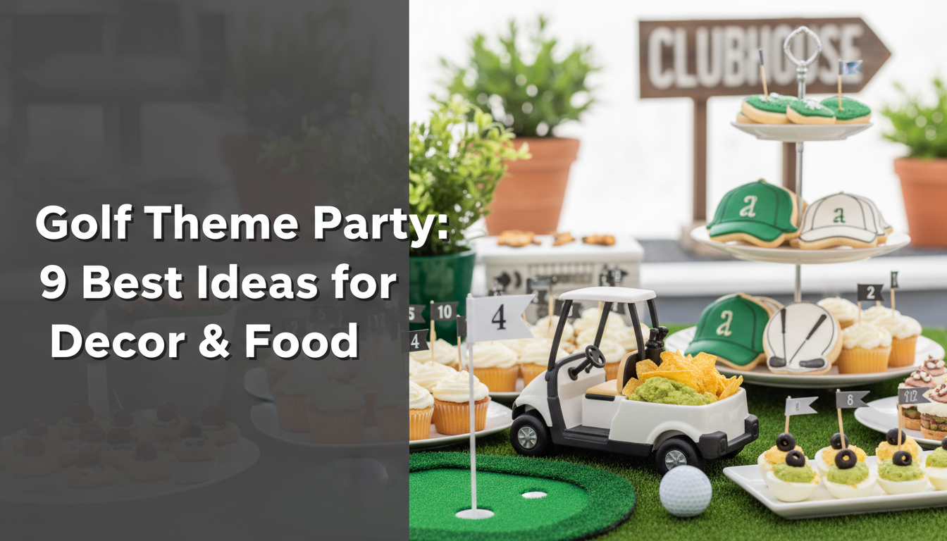 Golf Theme Party: 9 Best Ideas For Decor & Food In 2026