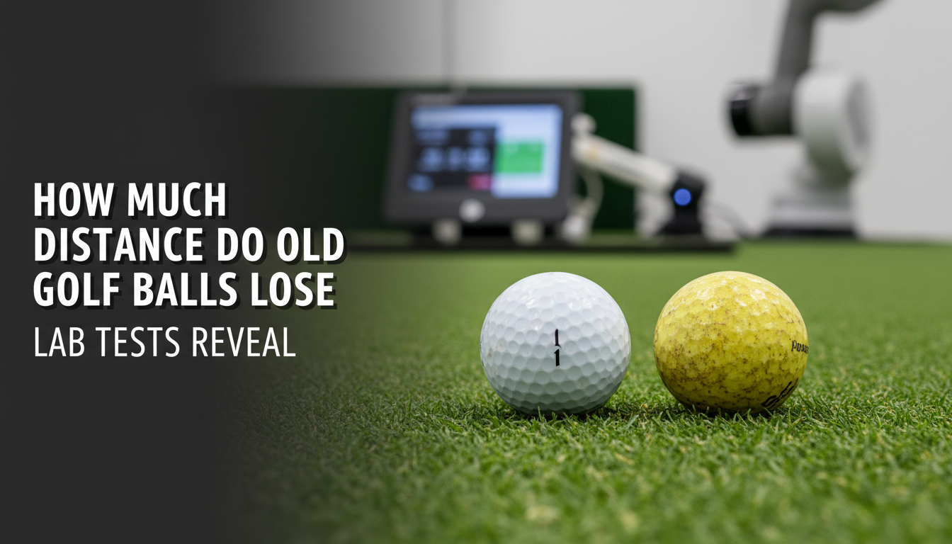 How Much Distance Do Old Golf Balls Lose Lab Tests Reveal