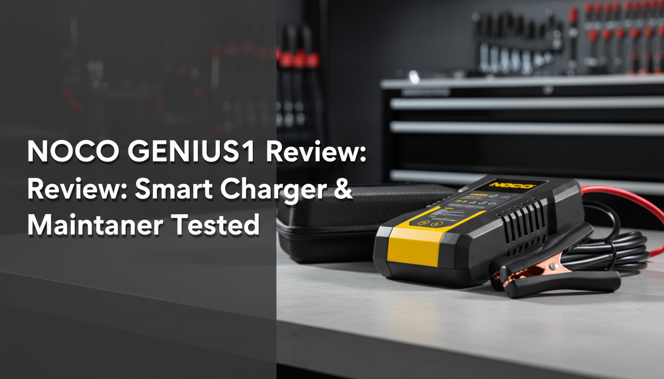 NOCO GENIUS1 Review: Smart Charger & Maintainer Tested