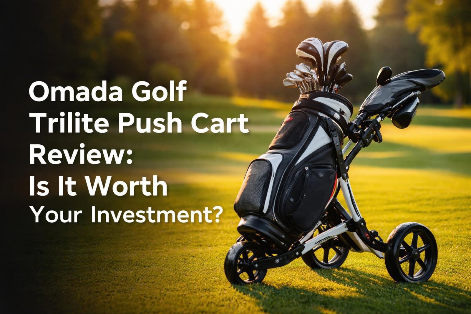 Omada Golf Trilite Push Cart Review: Is It Worth Your Investment?