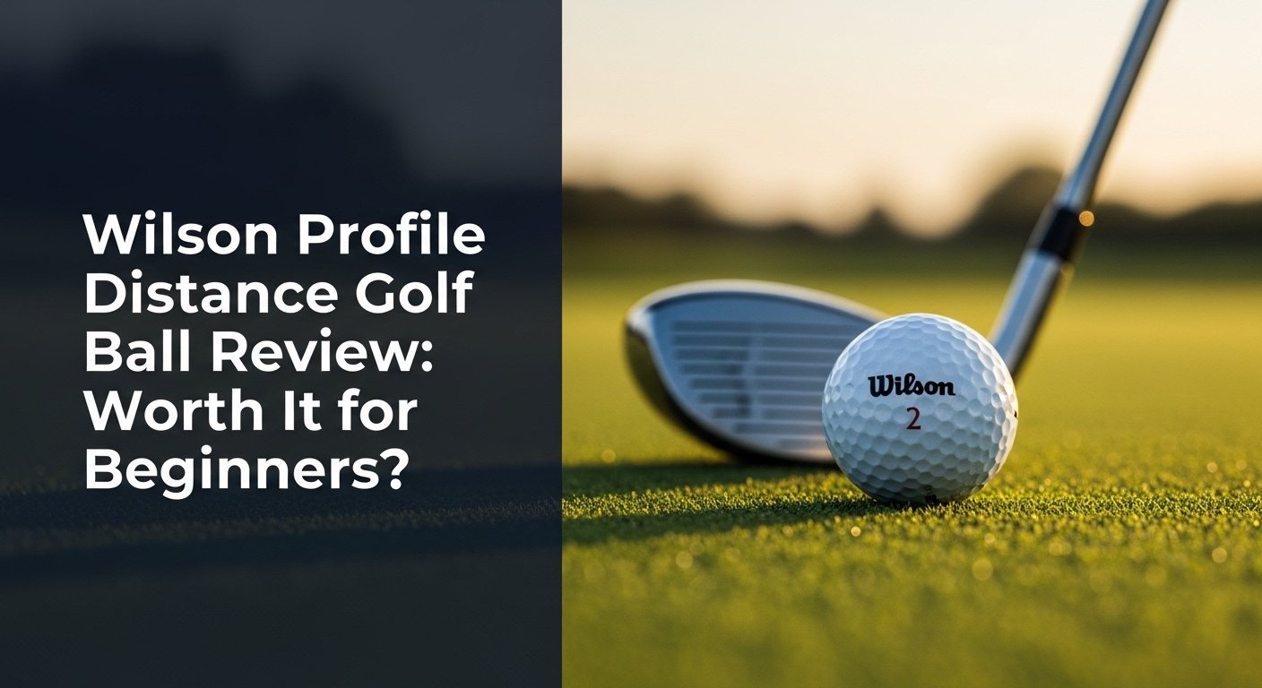 Wilson Profile Distance Golf Ball Review: Worth It For Beginners?