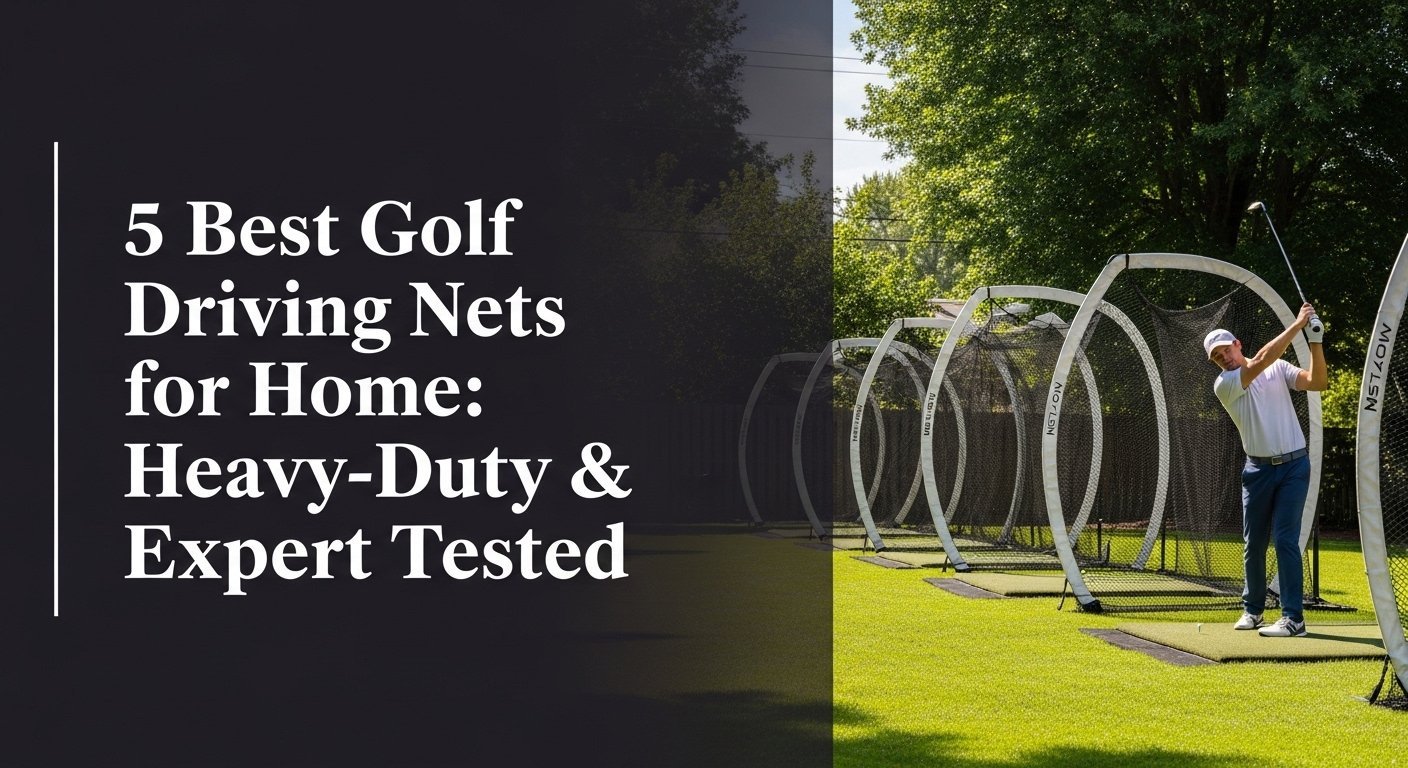 5 Best Golf Driving Nets For Home: Heavy-Duty & Expert Tested