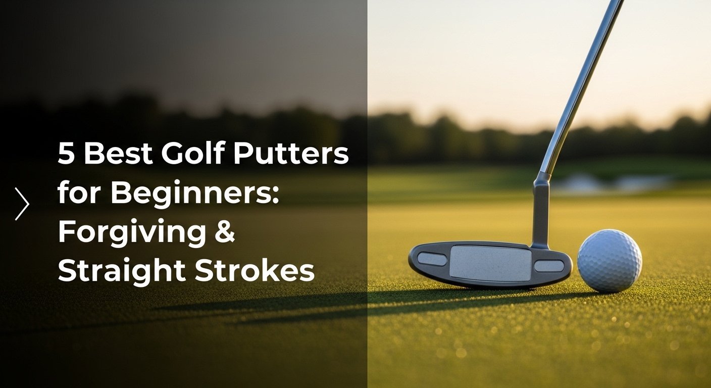 5 Best Golf Putters For Beginners: Forgiving & Straight Strokes 2026