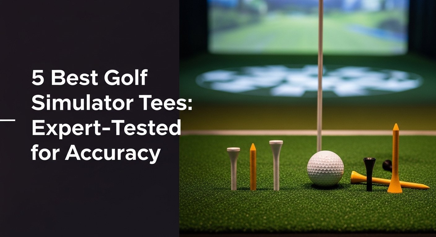 5 Best Golf Simulator Tees: Expert-Tested For Accuracy