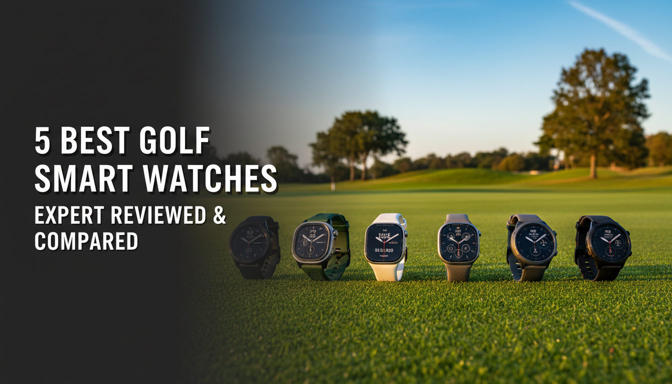 5 Best Golf Smart Watches: Expert Reviewed & Compared In 2026