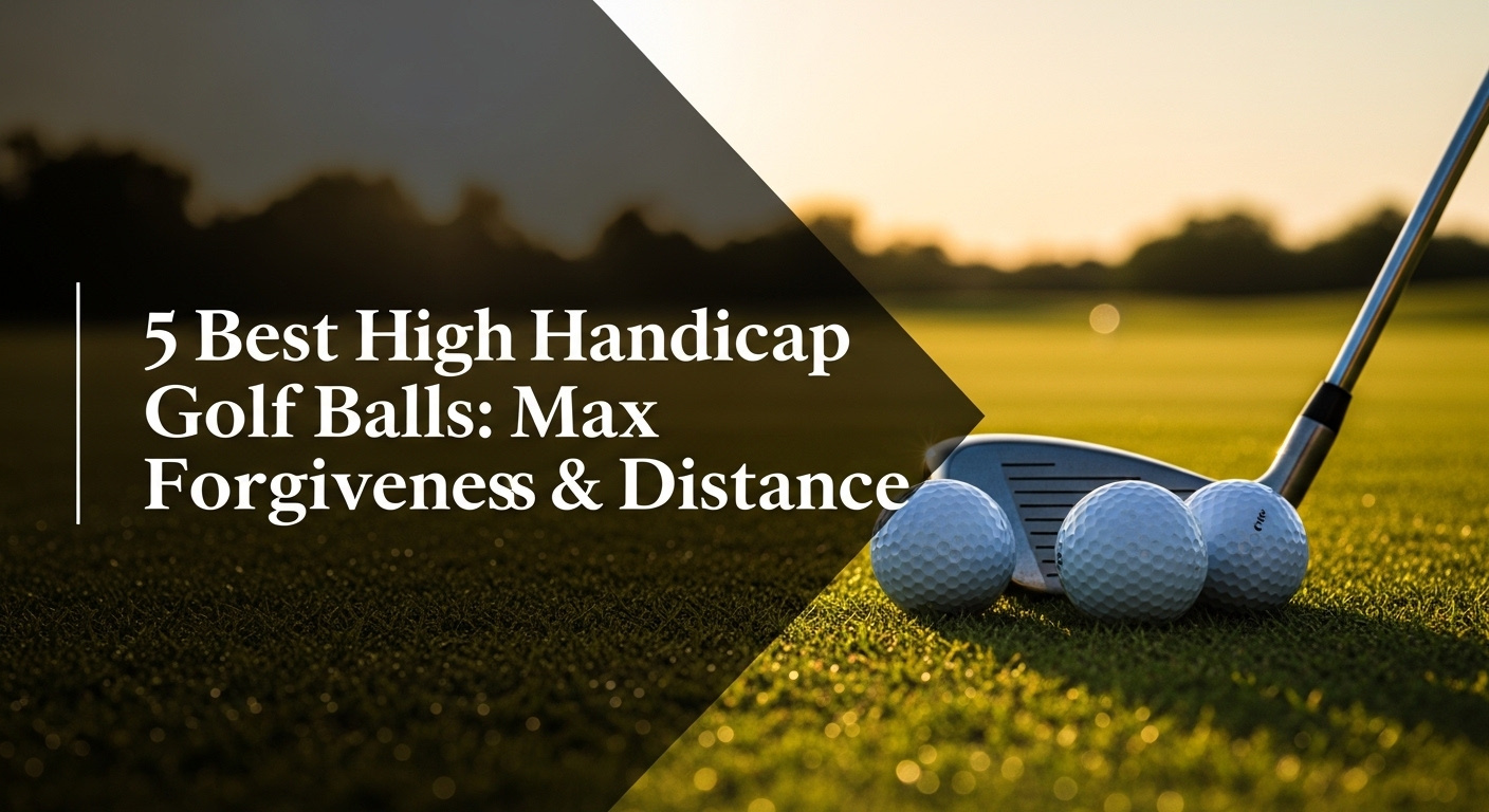 5 Best High Handicap Golf Balls: Max Forgiveness & Distance 2026