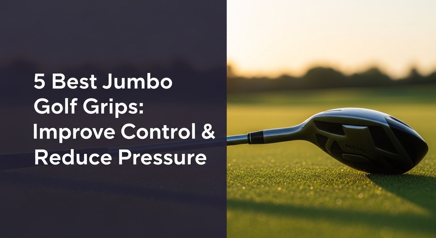5 Best Jumbo Golf Grips: Improve Control & Reduce Pressure