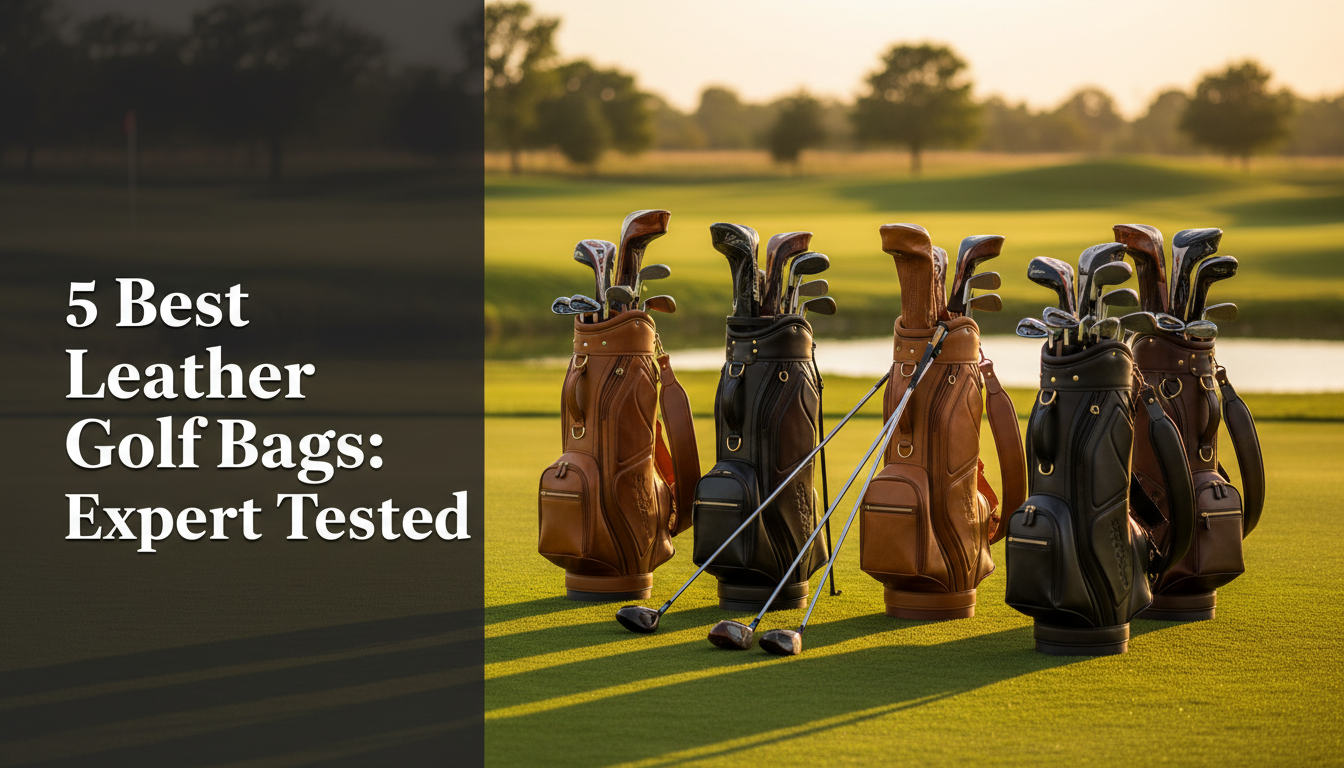 5 Best Leather Golf Bags: Expert Tested In 2026