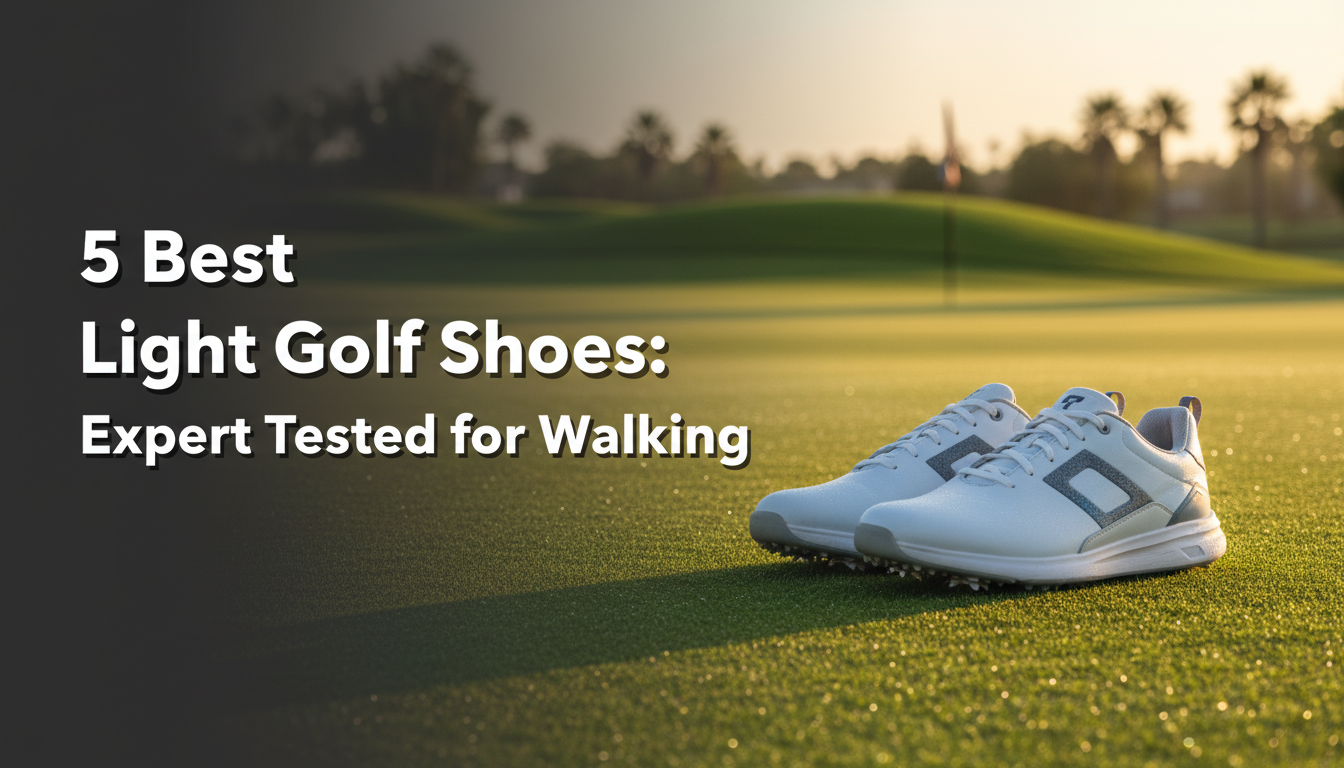 5 Best Light Golf Shoes: Expert Tested For Walking 2026
