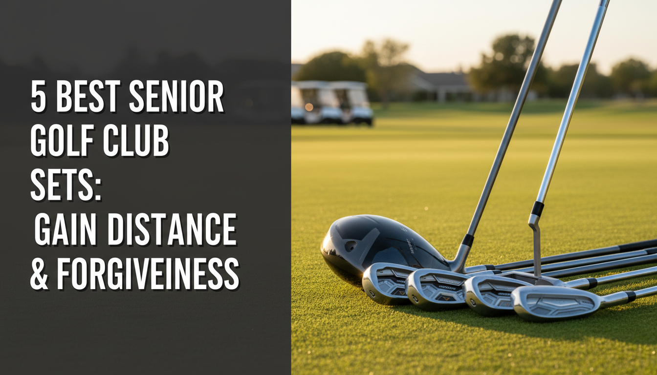 5 Best Senior Golf Club Sets: Gain Distance & Forgiveness