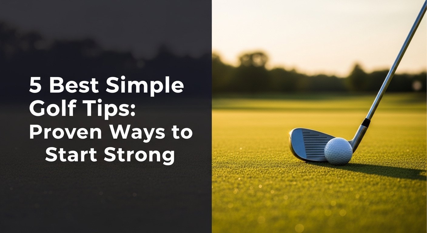 5 Best Simple Golf Tips: Proven Ways To Start Strong