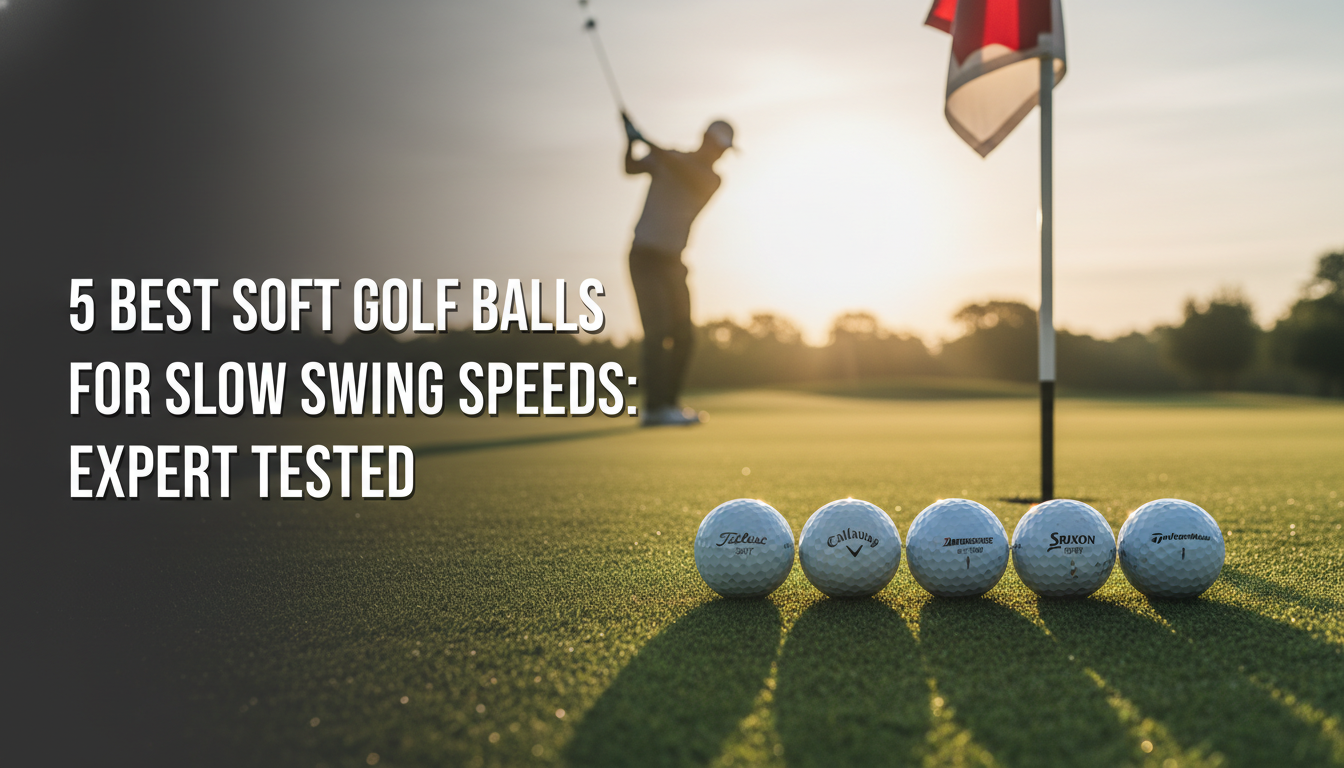 5 Best Soft Golf Balls For Slow Swing Speeds: Expert Tested