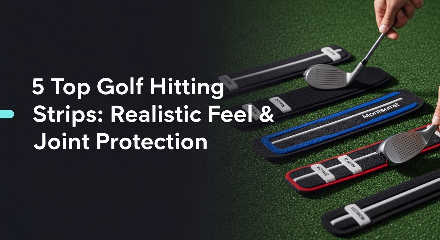 5 Top Golf Hitting Strips: Realistic Feel & Joint Protection
