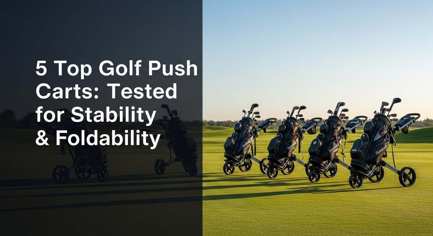 5 Top Golf Push Carts In 2026: Tested For Stability & Foldability