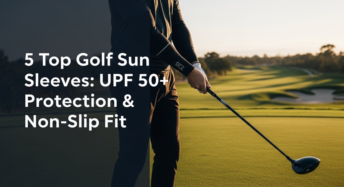 5 Top Golf Sun Sleeves: UPF 50+ Protection & Non-Slip Fit