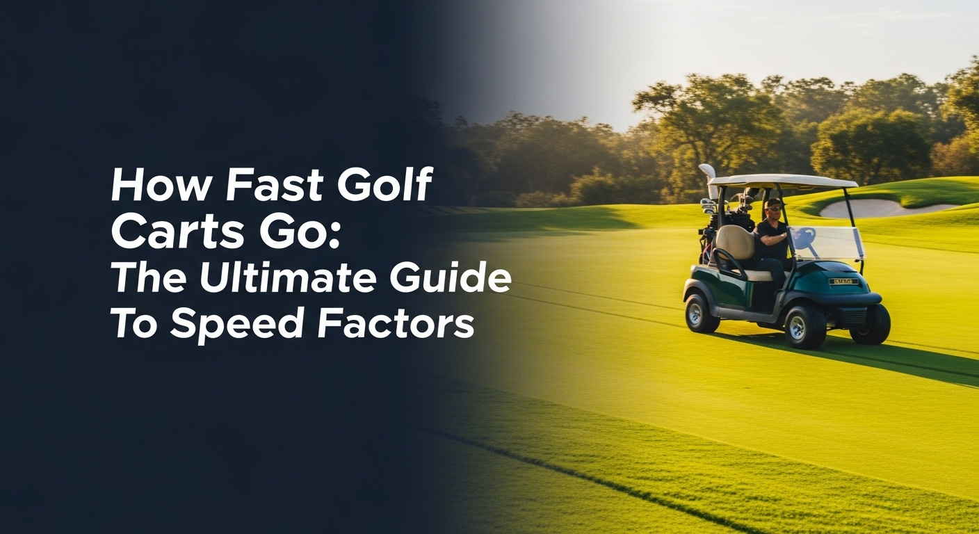 How Fast Golf Carts Go: The Ultimate Guide To Speed Factors