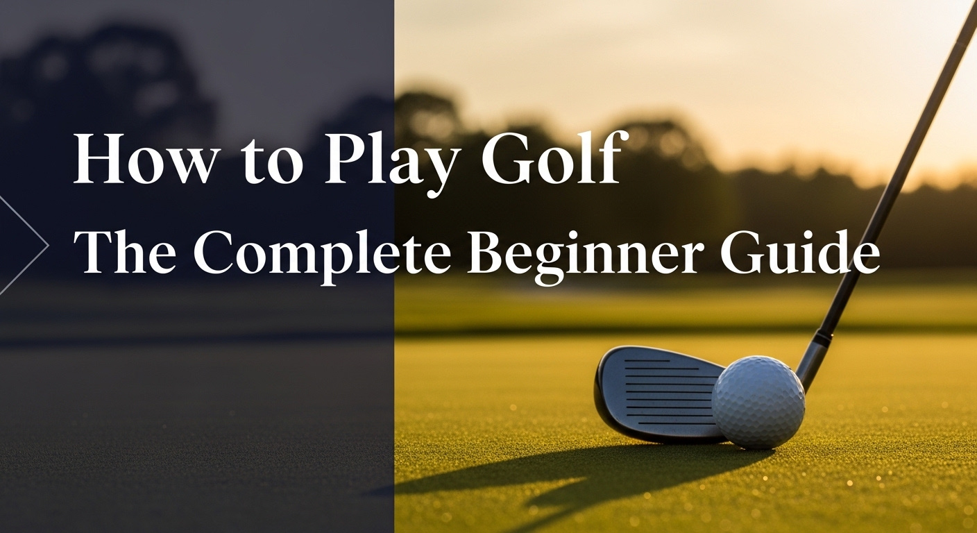 How To Play Golf The Complete Beginner Guide