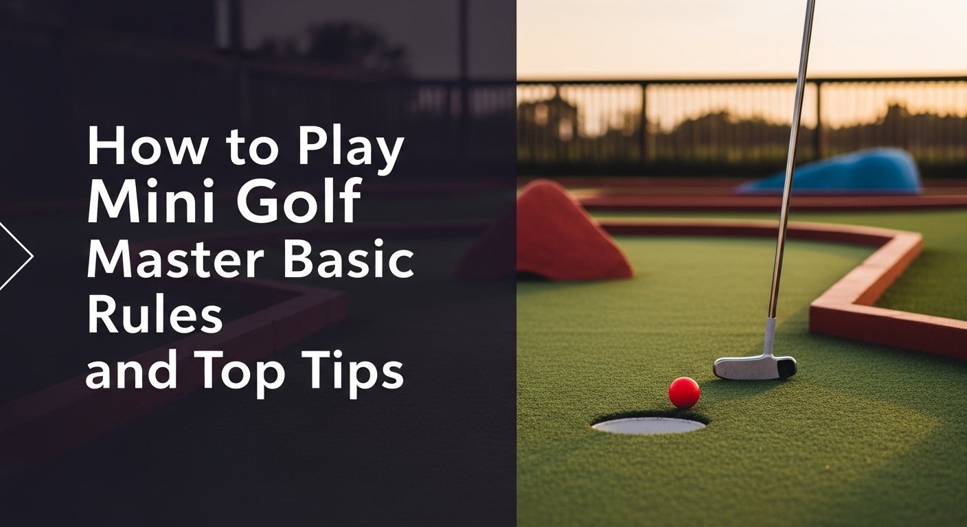 How To Play Mini Golf Master Basic Rules And Top Tips