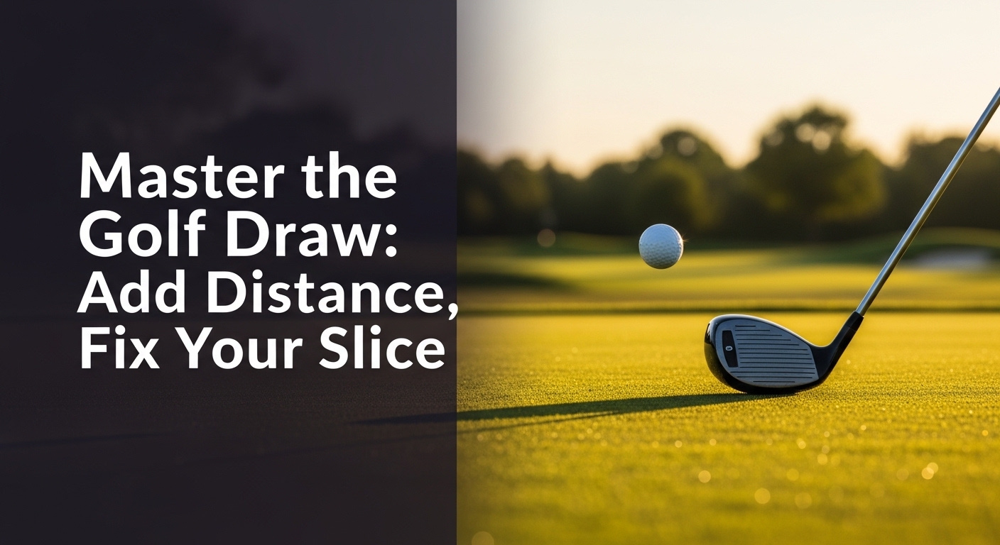 Master The Golf Draw: Add Distance, Fix Your Slice