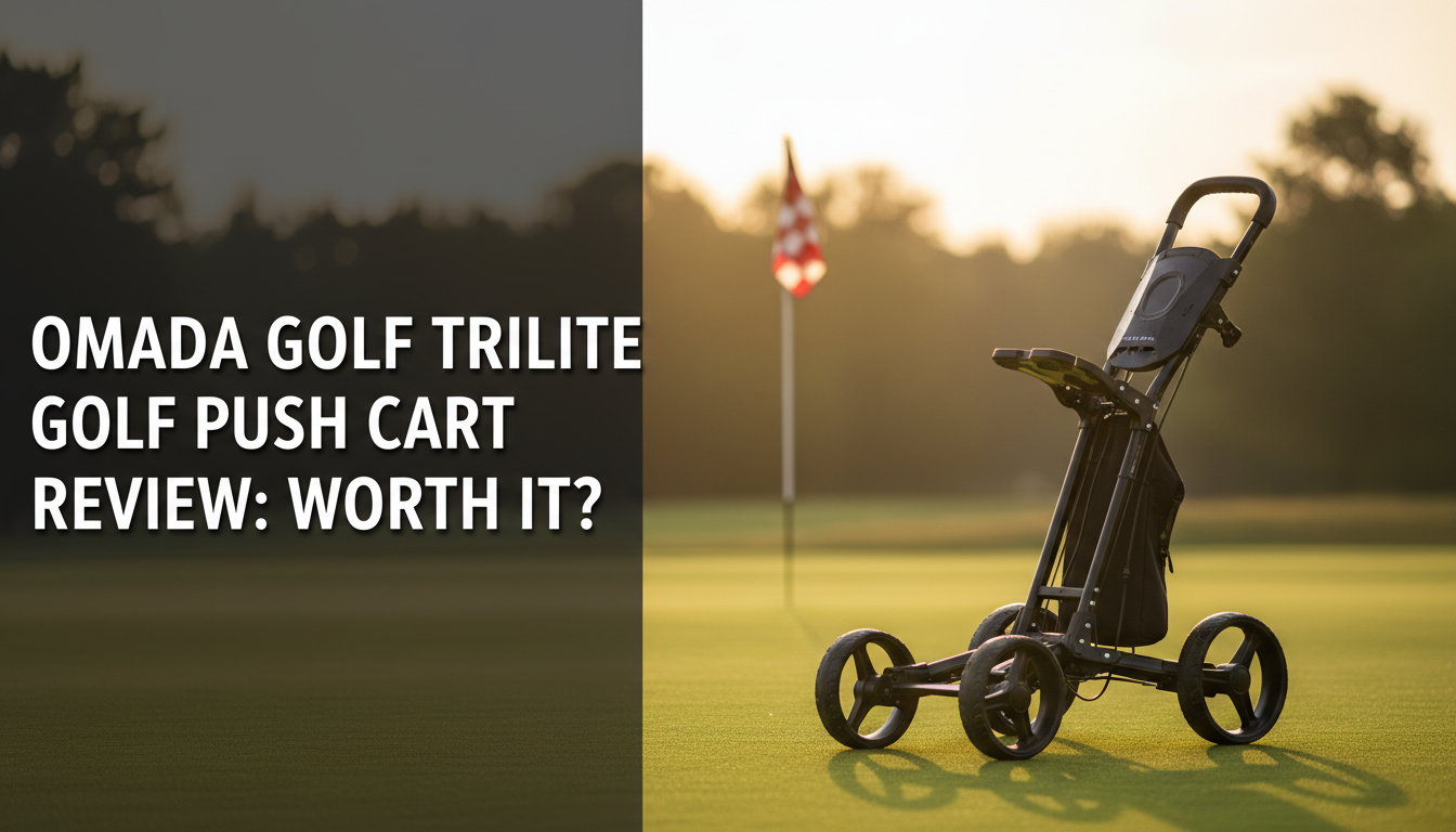 Omada Golf Trilite Golf Push Cart Review: Worth It?