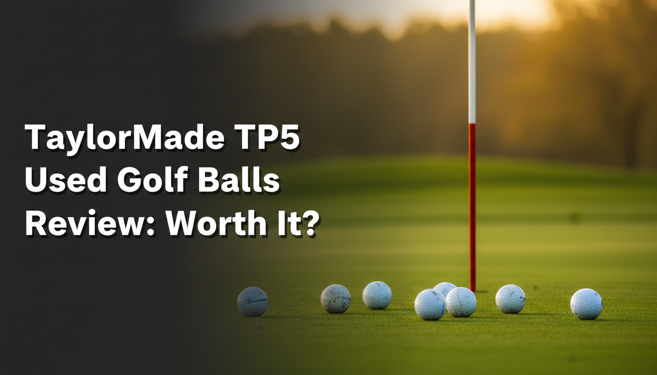 TaylorMade TP5 Used Golf Balls Review: Worth It?